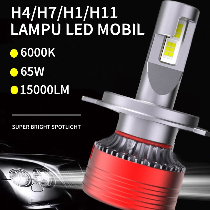 Jual [Mobilio 2019] 2pcs Lampu Led Mobil X45-White H4 H11 H3 H7 H1 HB3 HB4 SUPER POWER 360 ...