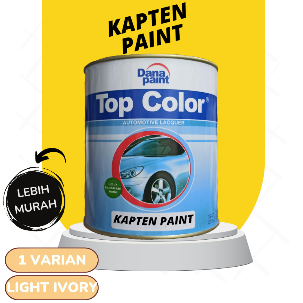 Jual Top Color Dana Paint Light Ivory | Shopee Indonesia