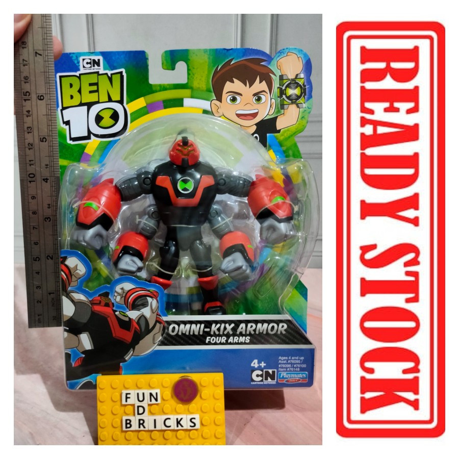 Jual Ben10 Omni-Kix Armor Four Arms Action Figure | Shopee Indonesia