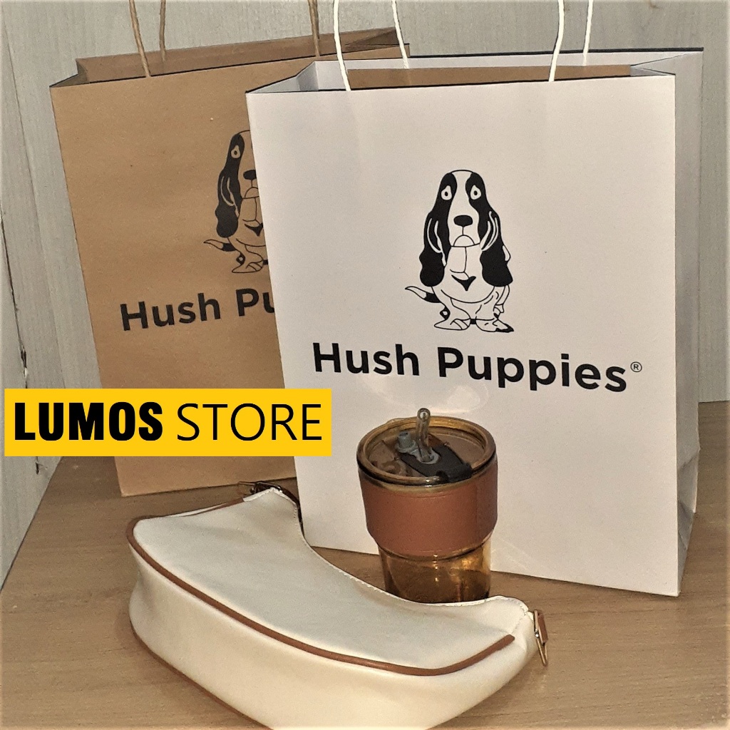 Jual Paper bag Hush puppies Medium 33 x 26 x 12 cm | Shopee Indonesia