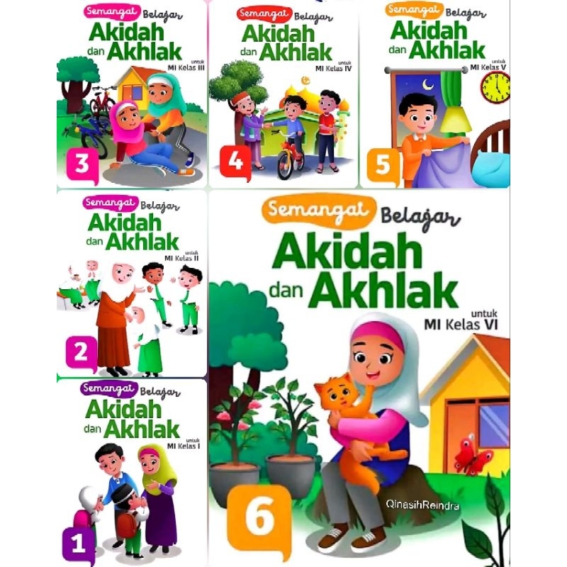 Jual Semangat Belajar Akidah dan Akhlak Kelas 1-6 Kurikulum Merdeka Erlangga | Shopee Indonesia