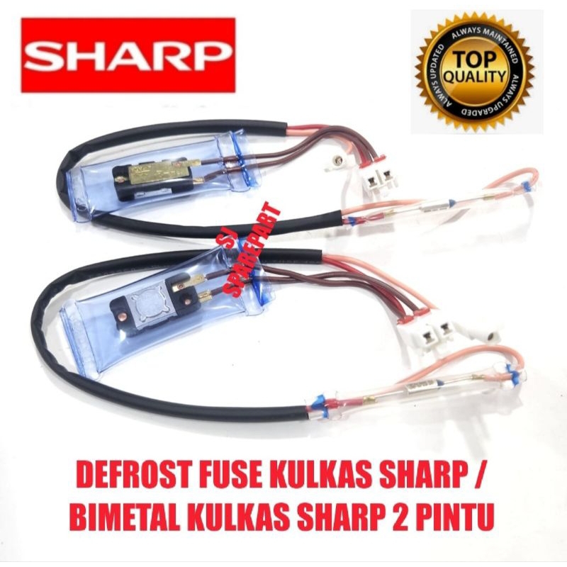 Jual DEFROST FUSE KULKAS SHARP / BIMETAL KULKAS SHARP 2 PINTU | Shopee ...