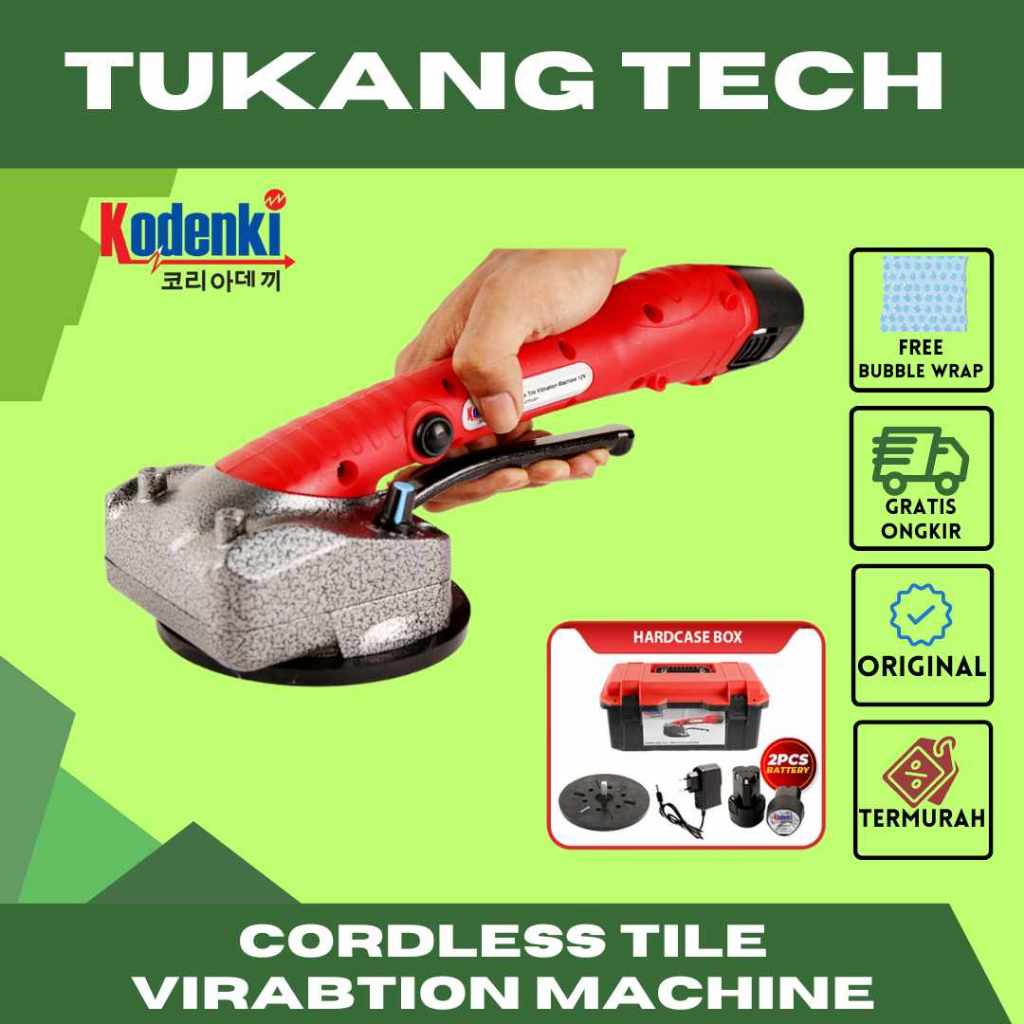 Jual Kodenki KDK-CTV101 Mesin Getar Hisap Kop Keramik Granit Lantai ...