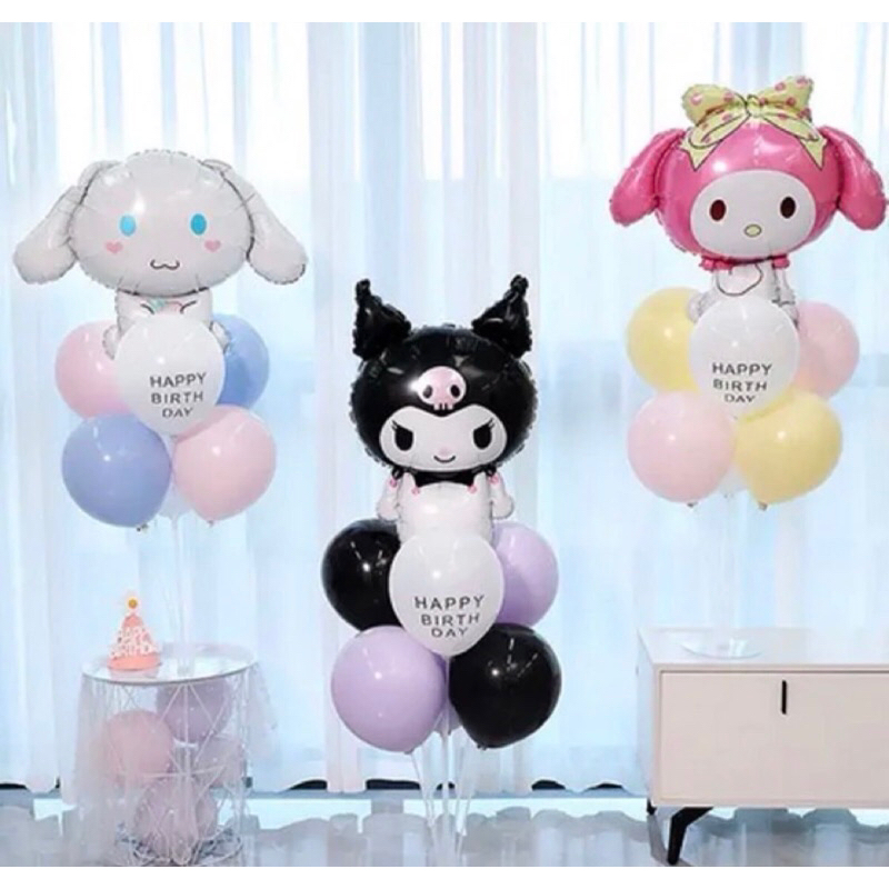 Jual PAKET TIANG BALON SANRIO MELODY KUROMI CINNAMOROLL | Shopee Indonesia
