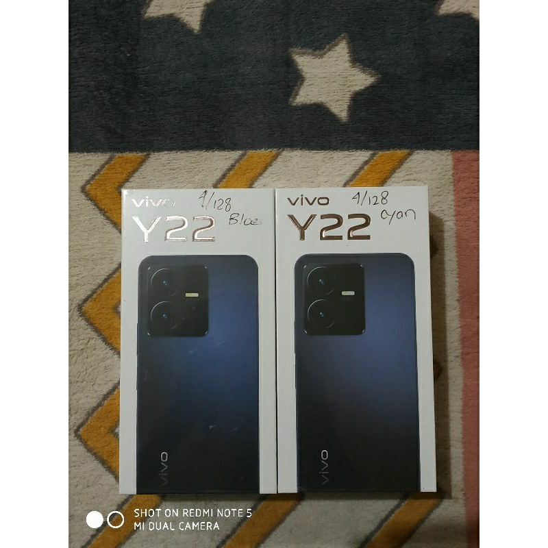 Jual VIVO Y22 4/128GB || HELIO G85 || 50MP || GARANSI RESMI BARU FRESH NO REPACK | Shopee Indonesia