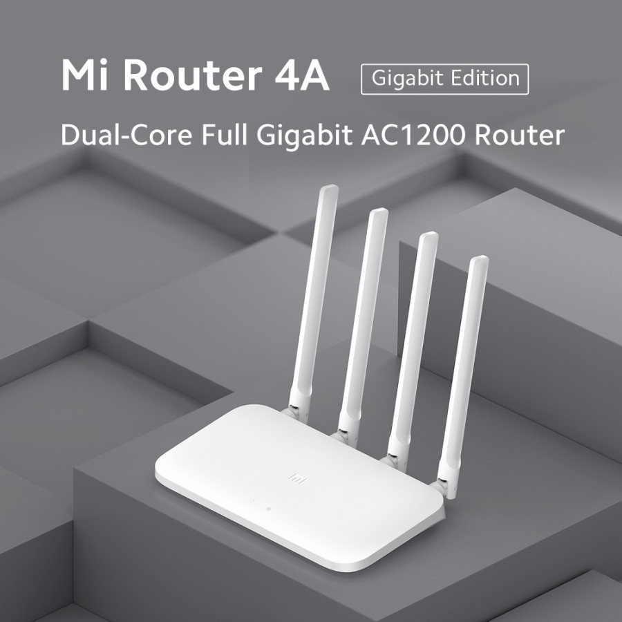 Jual Xiaomi Mi Router 4A Giga Version Dual Core Full Gigabit 4 Wireless - Garansi Resmi Xiaomi ...