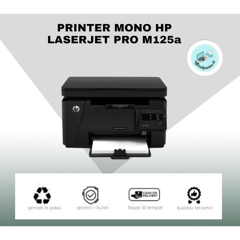 Jual printer hp laserjet pro M125a M 125a m125a bergaransi | Shopee ...
