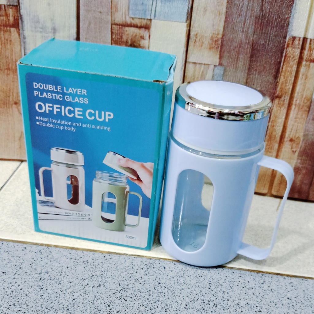 Jual Jual Gelas Gagang Kaca/Mug Kaca/ Gelas Kaca 500 ML | Shopee Indonesia