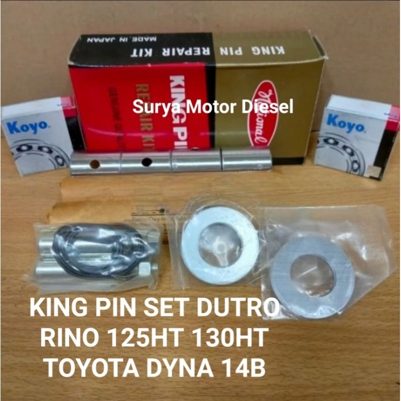 Jual KING PIN SET KINGPEN DUTRO RINO 125HT 130HT TOYOTA DYNA 14B ...