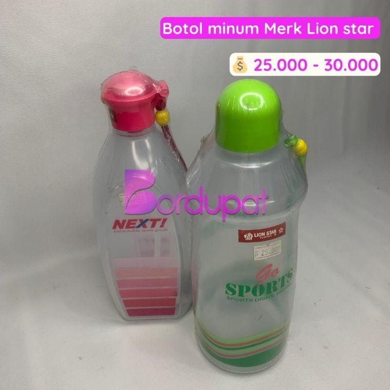Jual Tumblr, Aesthetic Botol Minum Plastik Merk Lion Star untuk Anak ...