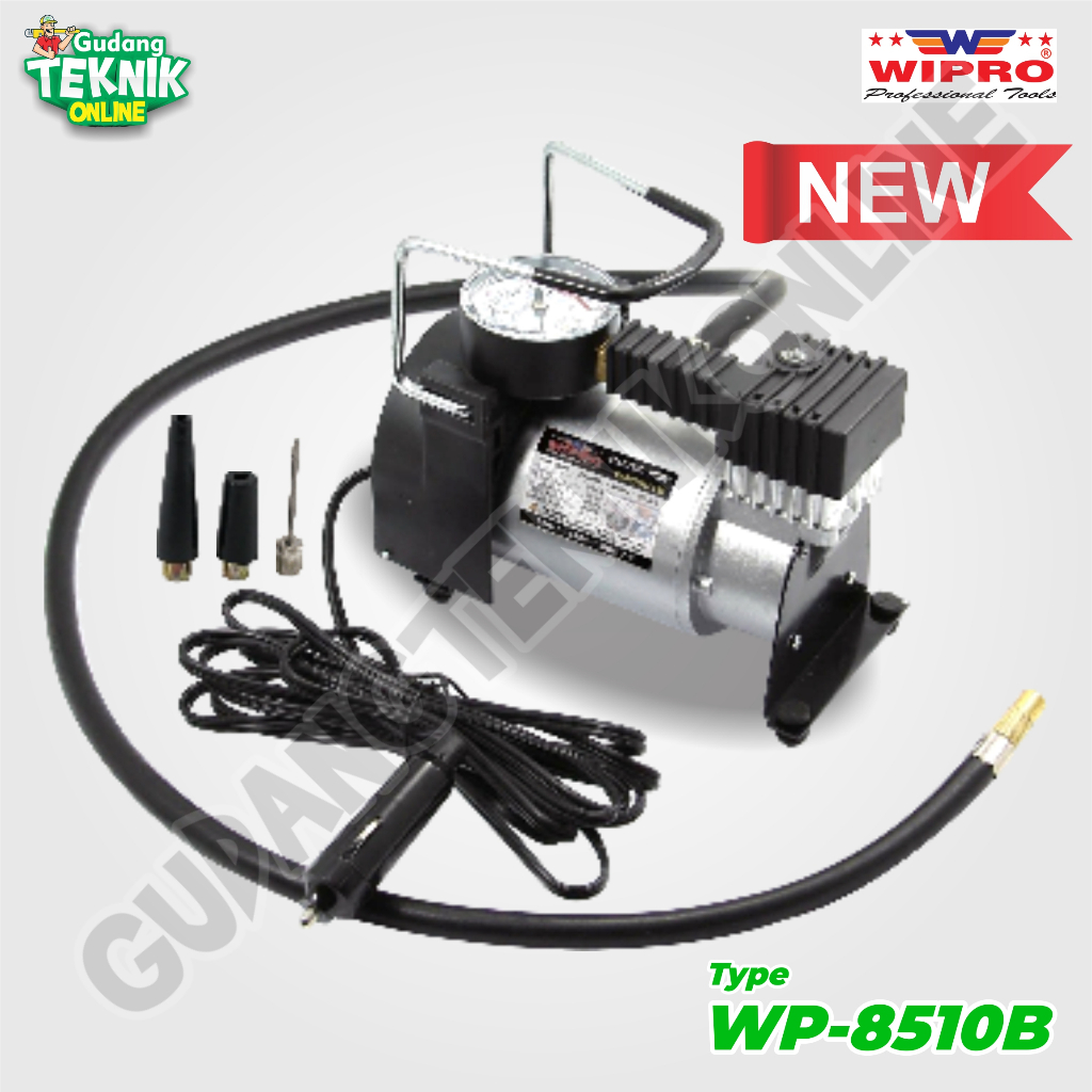 Jual Kompresor Mini DC-12V WIPRO WP-8501B Compressor Portable / Mini ...