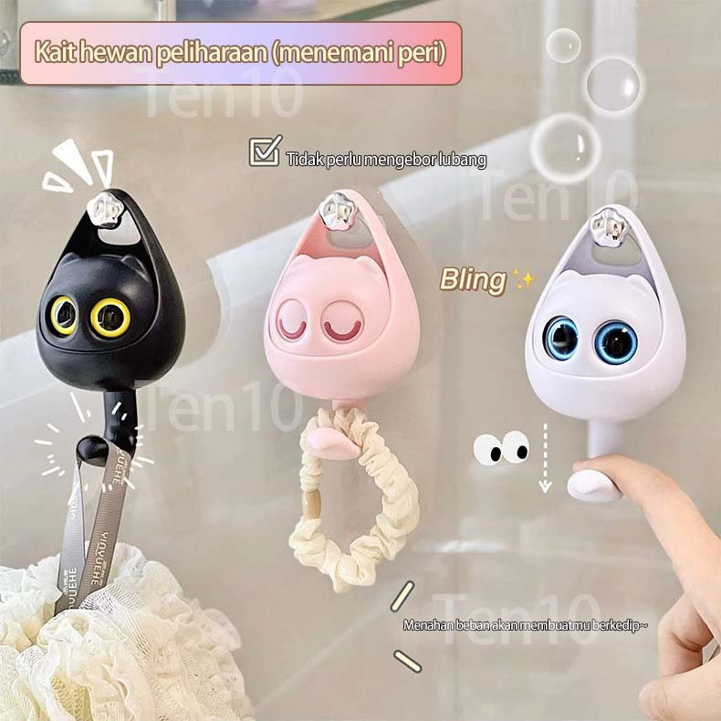 Jual Gantungan Kait Mata kucing berkedip lucu kreatif / Hook Kait Mata ...
