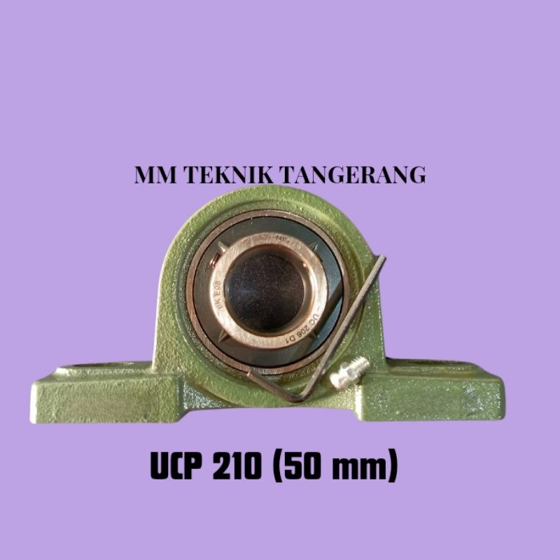 Jual Pillow block UCP 210 Bearing Omega Laher Duduk as 2 inch as 50 mm Original Asb Nis Nkn ...