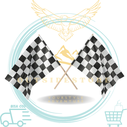 Jual bendera start finish ukuran 60x90 | Shopee Indonesia