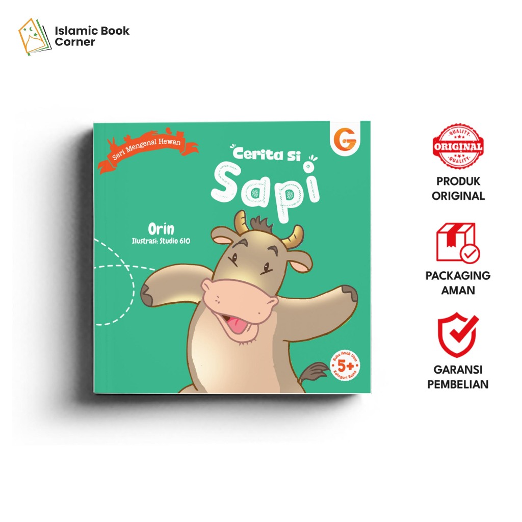 Jual Islamic Book Corner Buku Anak - Cerita Si Sapi - Buku Cerita Anak ...