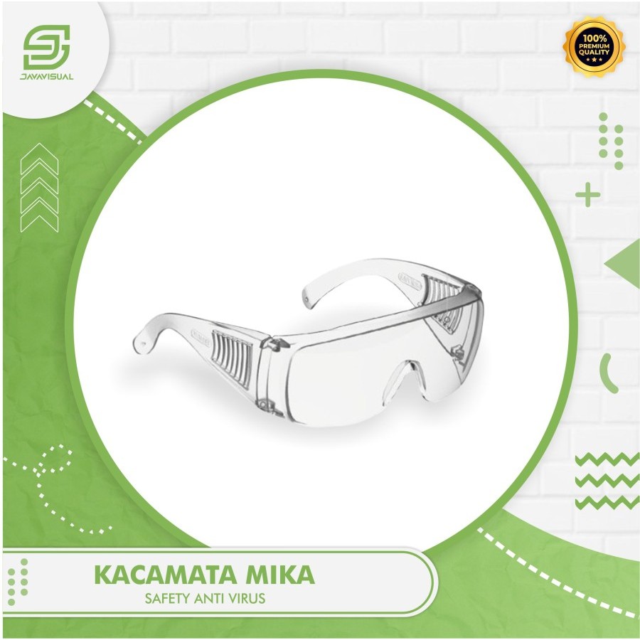 Jual [JaVis] Kacamata Mika Covid-19 Model Ray-Ban Kacamata Safety ...