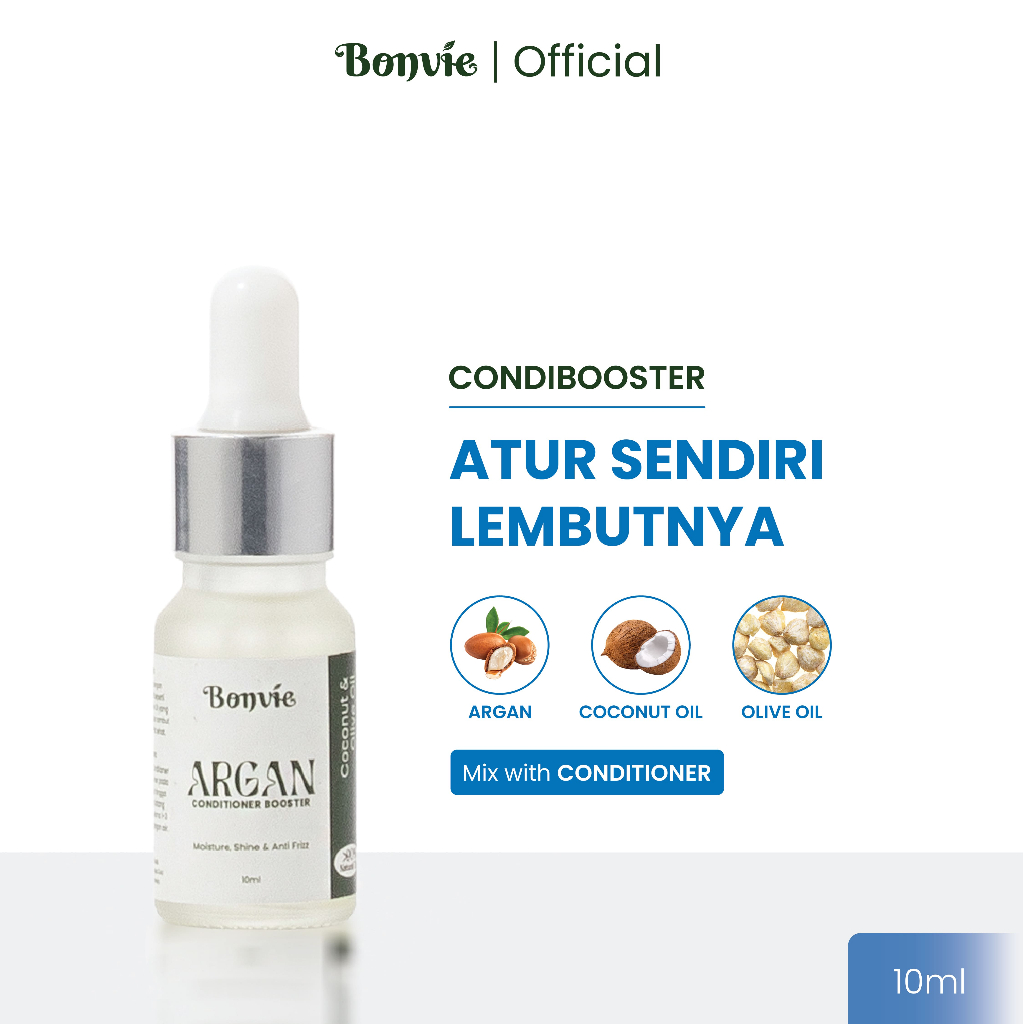 Jual Bonvie Condi Booster (10ml) with Argan, Virgin Oil and Olive Oil ...