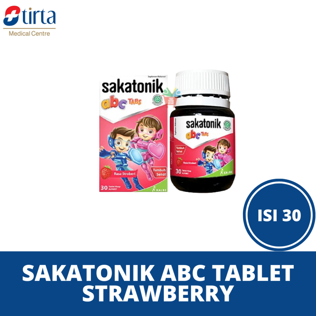 Jual Sakatonik ABC 30 Tablet - Multivitamin anak | Shopee Indonesia
