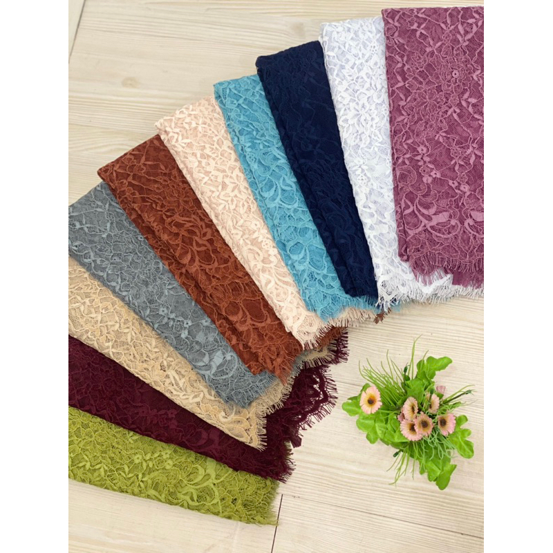 Jual Kain Brokat Lace Velvet | Shopee Indonesia