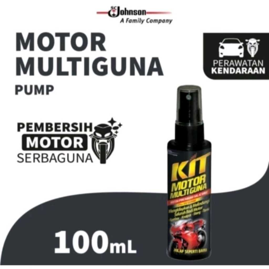 Jual KIT Motor Multiguna Pump 100ml Spray Pembersih Motor Serbaguna ...