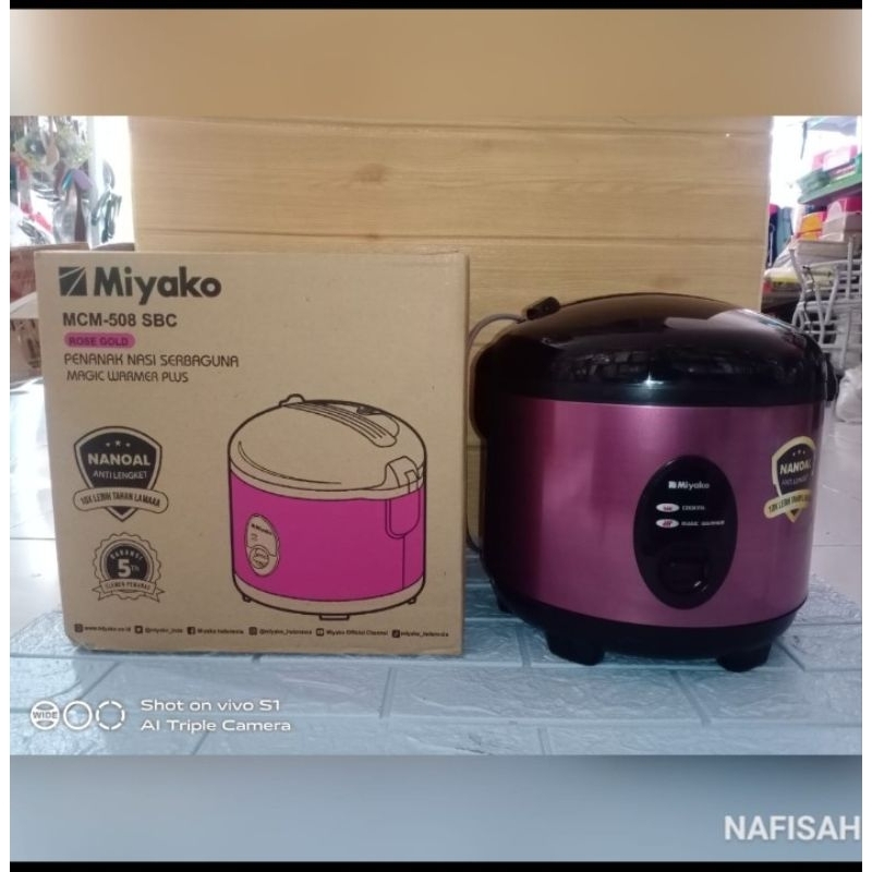 Jual Rice Cooker Miyako MCM 508 SBC (1,8L) | Shopee Indonesia