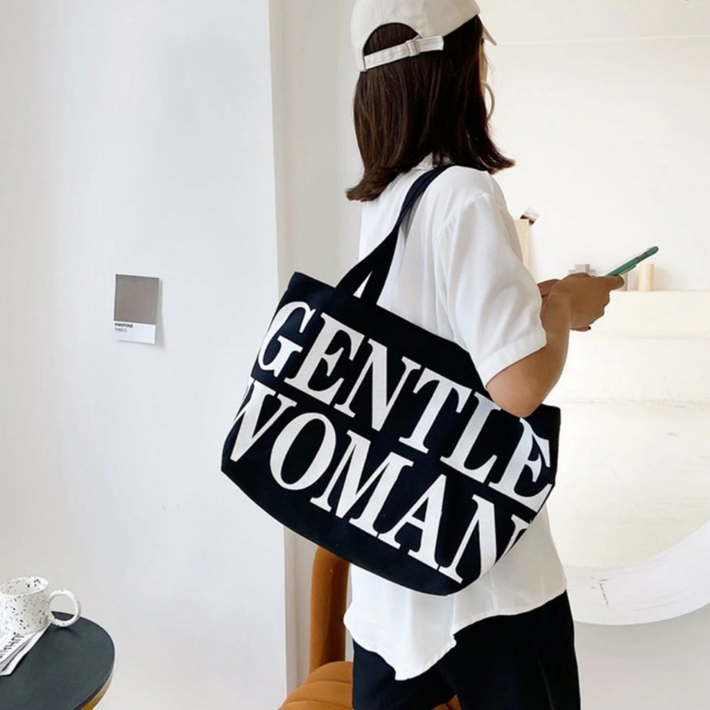 Jual Tas Gentle Womann Totebag Bangkok Thailand Viral Hang out jalan ...