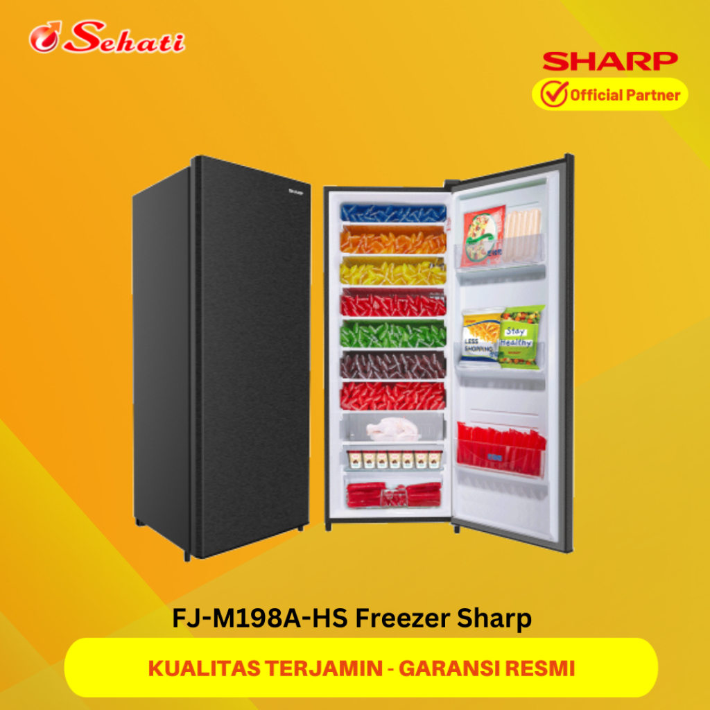 Jual SHARP FJ-M198A-HS Freezer Sharp Mega Freezer Room Low Wattage ...