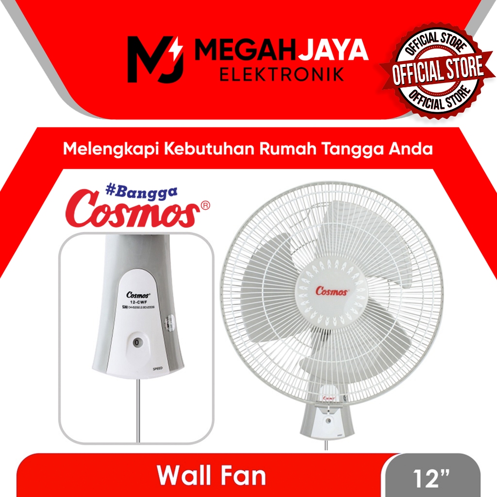 Jual [COD READY] COSMOS WALL FAN / KIPAS ANGIN DINDING 12CWF / 12 CWF / 12-CWF (12 INCH) GARANSI ...