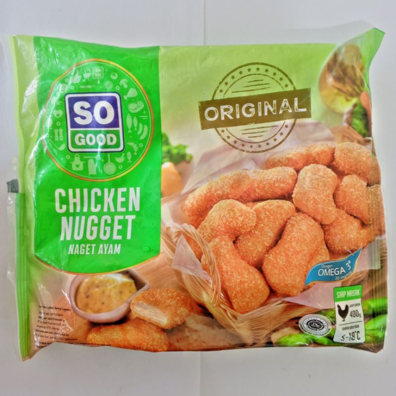 Jual So good chicken nugget original /nugget ayam 400g | Shopee Indonesia