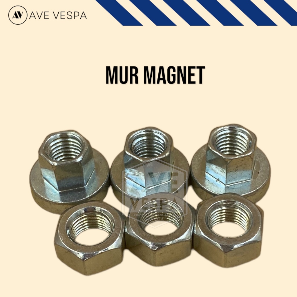 Jual Mur Magnet Vespa As Kecil/Besar - Ukuran 14 & 19 - Ring Matahari ...
