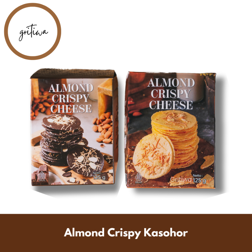 Jual GRITIWA - ALMOND CRISPY KASOHOR - 125 GRAM | Shopee Indonesia