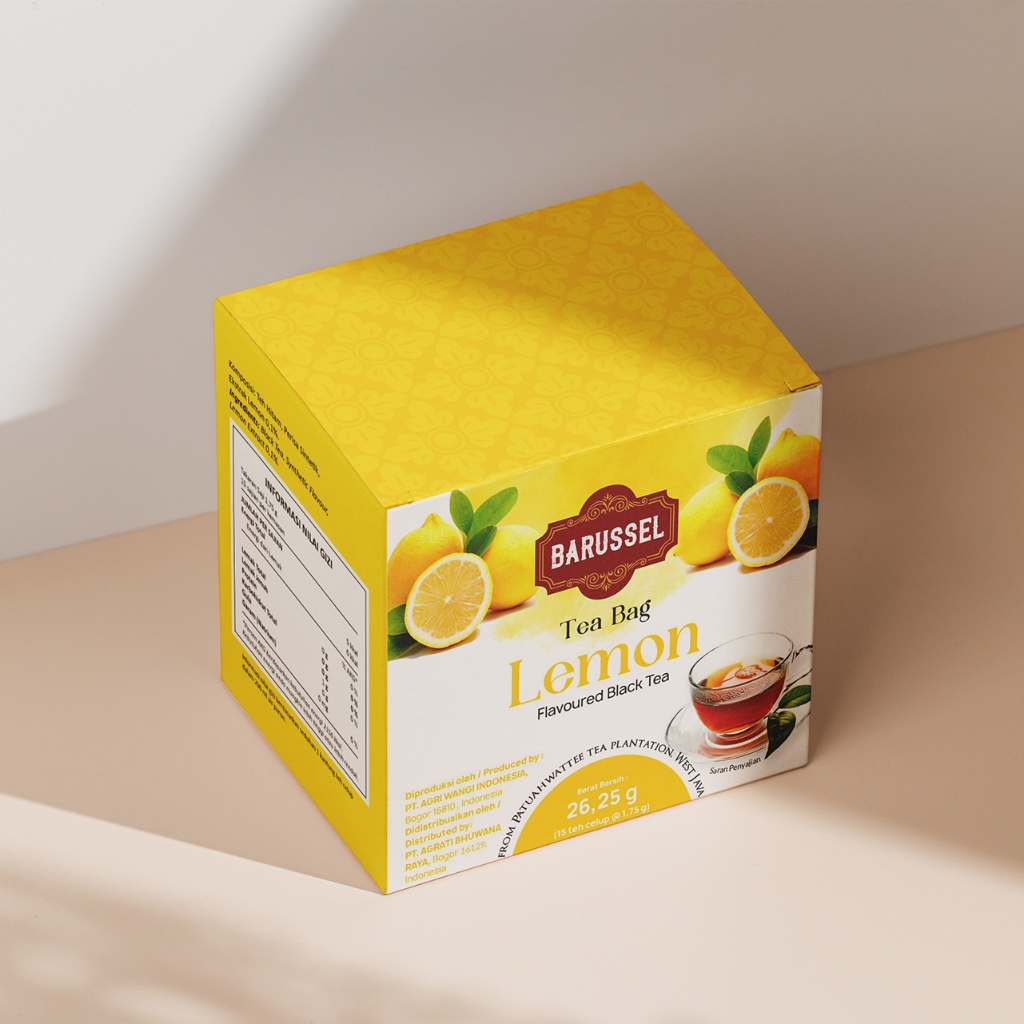Jual BARUSSEL Lemon Tea | Teh Celup Rasa Lemon | Shopee Indonesia