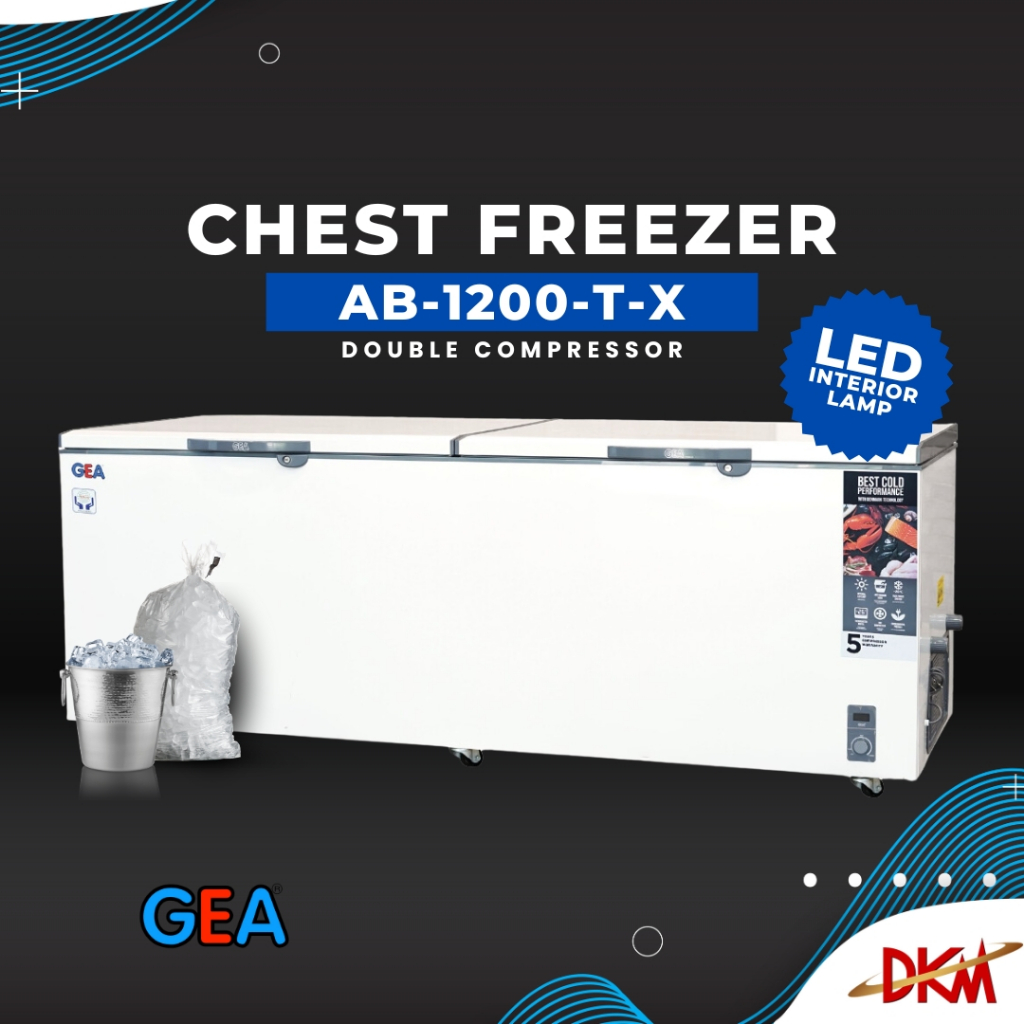 Jual CHEST FREEZER GEA AB-1200-TX / FREEZER BOX 1050 LITER AB 1200TX ...