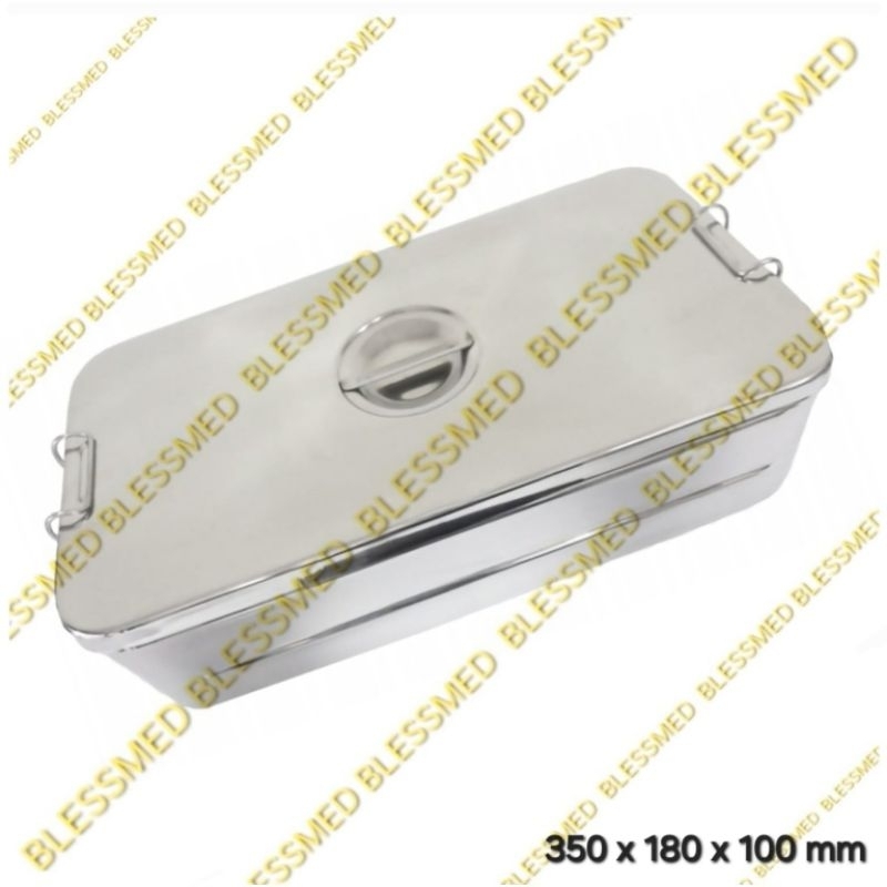 Jual Instrument Tray with Lock/Bak Instrument 350x180x100mm | Shopee ...