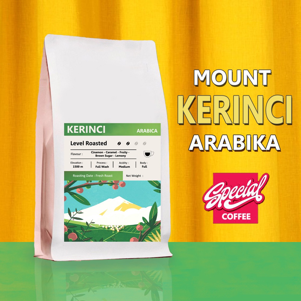 Jual Kopi Kerinci Sumatera Arabica 500 Gram - Biji/Bubuk - Kopi Jambi ...