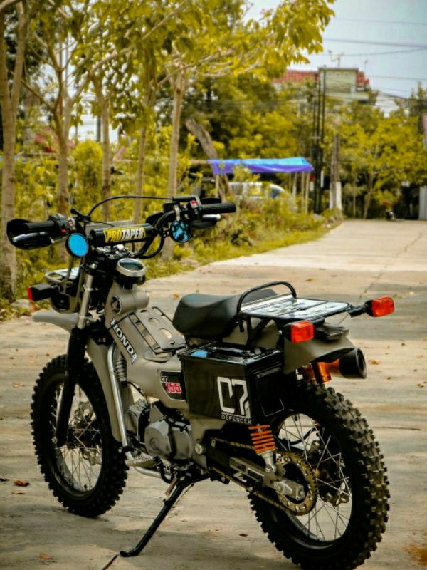Jual Paket body kit CT125 tanpa spakbor depan belakang untuk motor ...