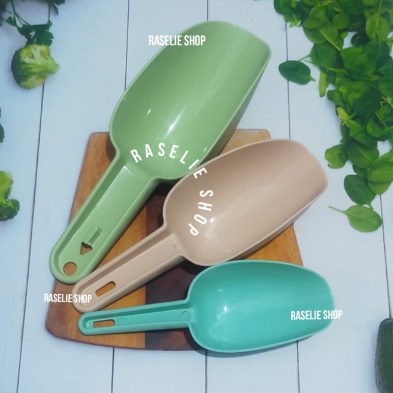 Jual Set 3pcs Sekop Skop Es Batu Gula Biji Kopi Beras Tepung Sendok ...