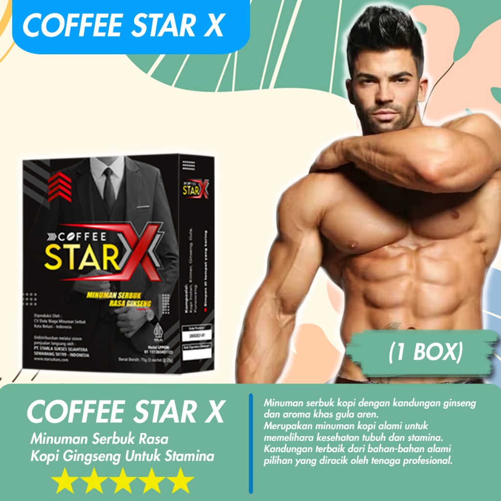 Jual KOPI STAMINA PRIA DEWASA TAHAN LAMA ORIGINAL BPOM GMAX STAR X ...