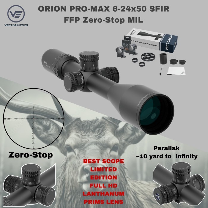 Jual VECTOR ORION PRO MAX 6-24x50 SFIR FFP ZERO STOP | Shopee Indonesia