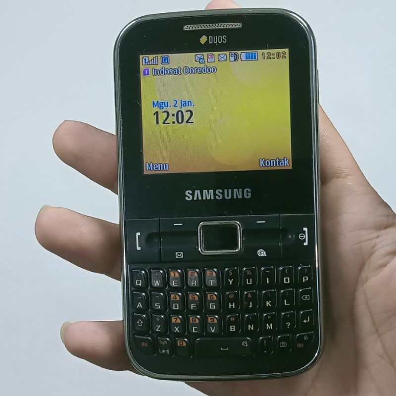 Jual Samsung Chat 322 Fullset Original | Shopee Indonesia