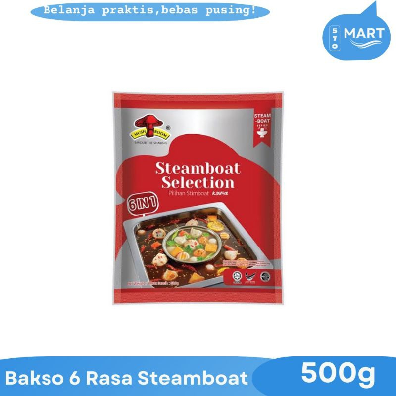 Jual steamboat selection 6 in 1 mushroom 500g | Shopee Indonesia
