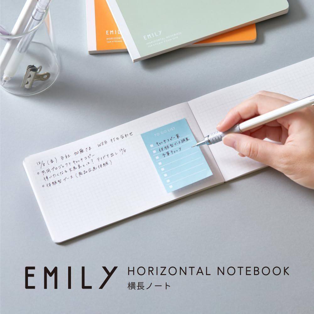 Jual King Jim Emily Horizontal Grid Notebook Perforated Buku Tulis ...