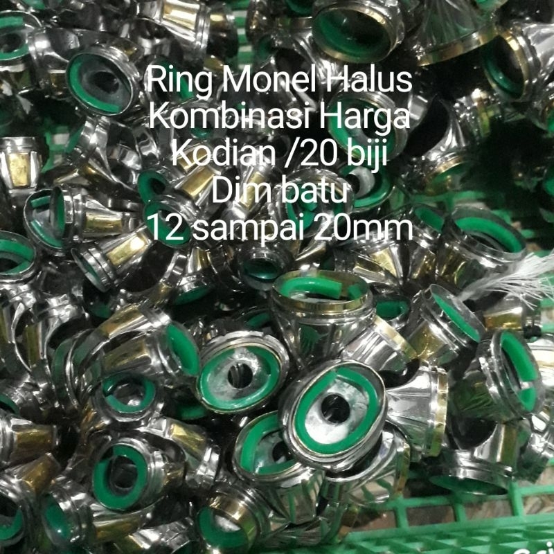 Jual RING CINCIN MONEL /EMBAN MONEL HARGA KODIAN /20 PCS | Shopee Indonesia