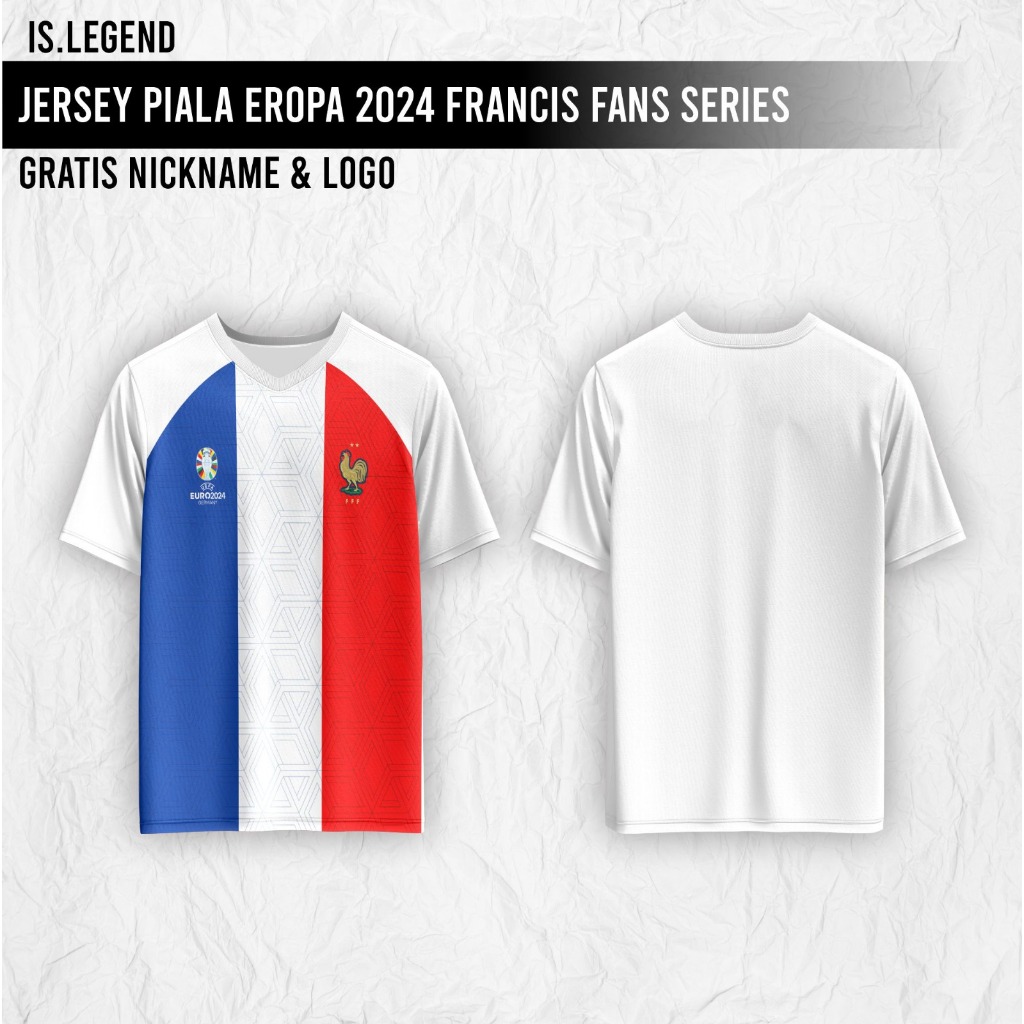 Jual JERSEY NOBAR / FANS FRANCE SPESIAL EURO 2024-2025 | Shopee Indonesia