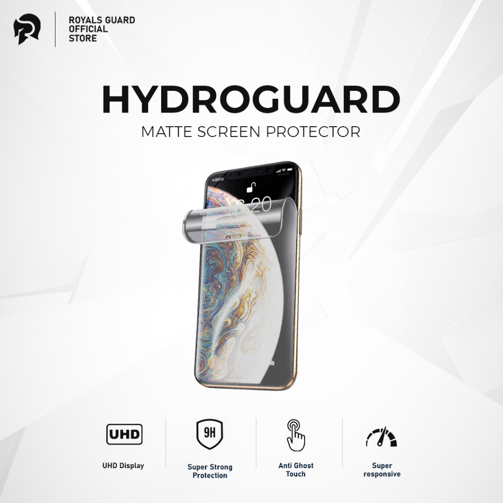 Jual (XIAOMI) RoyalsGuard MATTE Anti Gores Hydrogel Premium untuk Semua Tipe Handphone - BUKAN ...