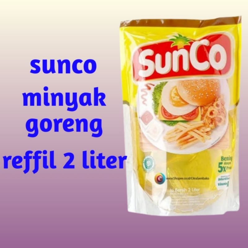 Jual Sunco minyak goreng 2liter//packing kardus// | Shopee Indonesia