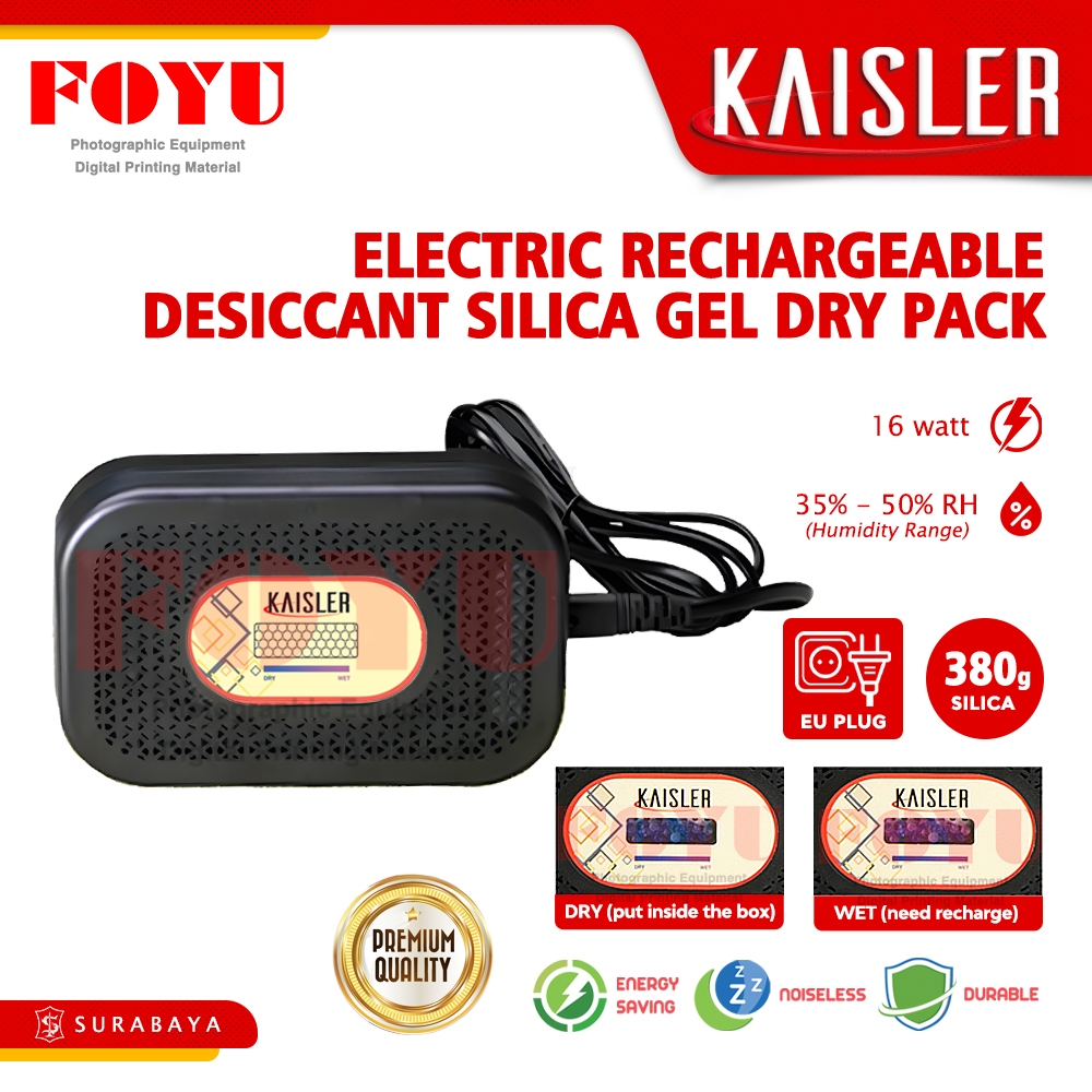 Jual Electric Elektrik Rechargeable Charge Cas Desiccant Silica Silika ...