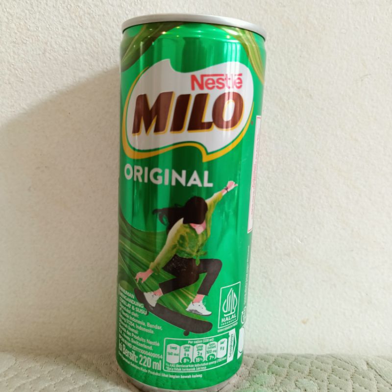 Jual Milo Susu Minuman Coklat Kaleng Original Calcium 220 ML | Shopee ...
