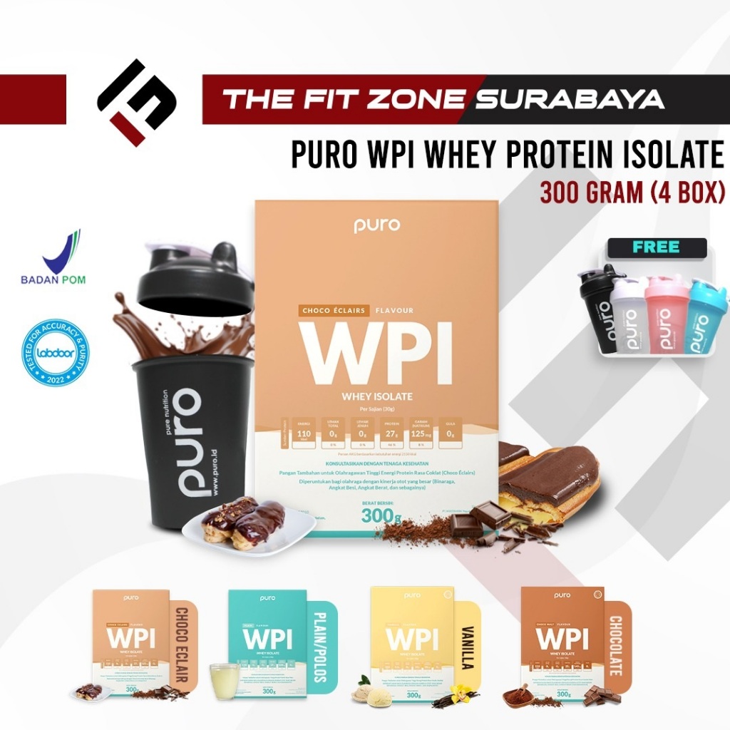 Jual Puro Wpi Whey Protein Isolate 1.2 Kg | Shopee Indonesia