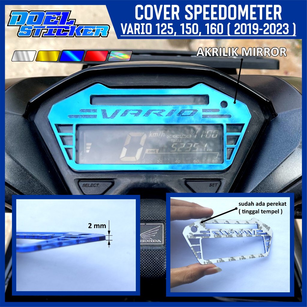 Jual COVER SPEEDOMETER VARIO 125 150 160 GARNISH SPEEDOMETER VARIO 125 ...